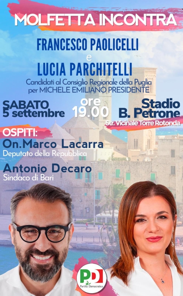 Quindici Molfetta - L’inciucio del Pd di Molfetta a Molfetta con il ... Quindici Molfetta - L’inciucio del Pd di Molfetta a Molfetta con il ...